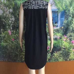 Joe Fresh | Dresses | Joe Fresh Sleeveless B W Sleeveless Button Dress ...